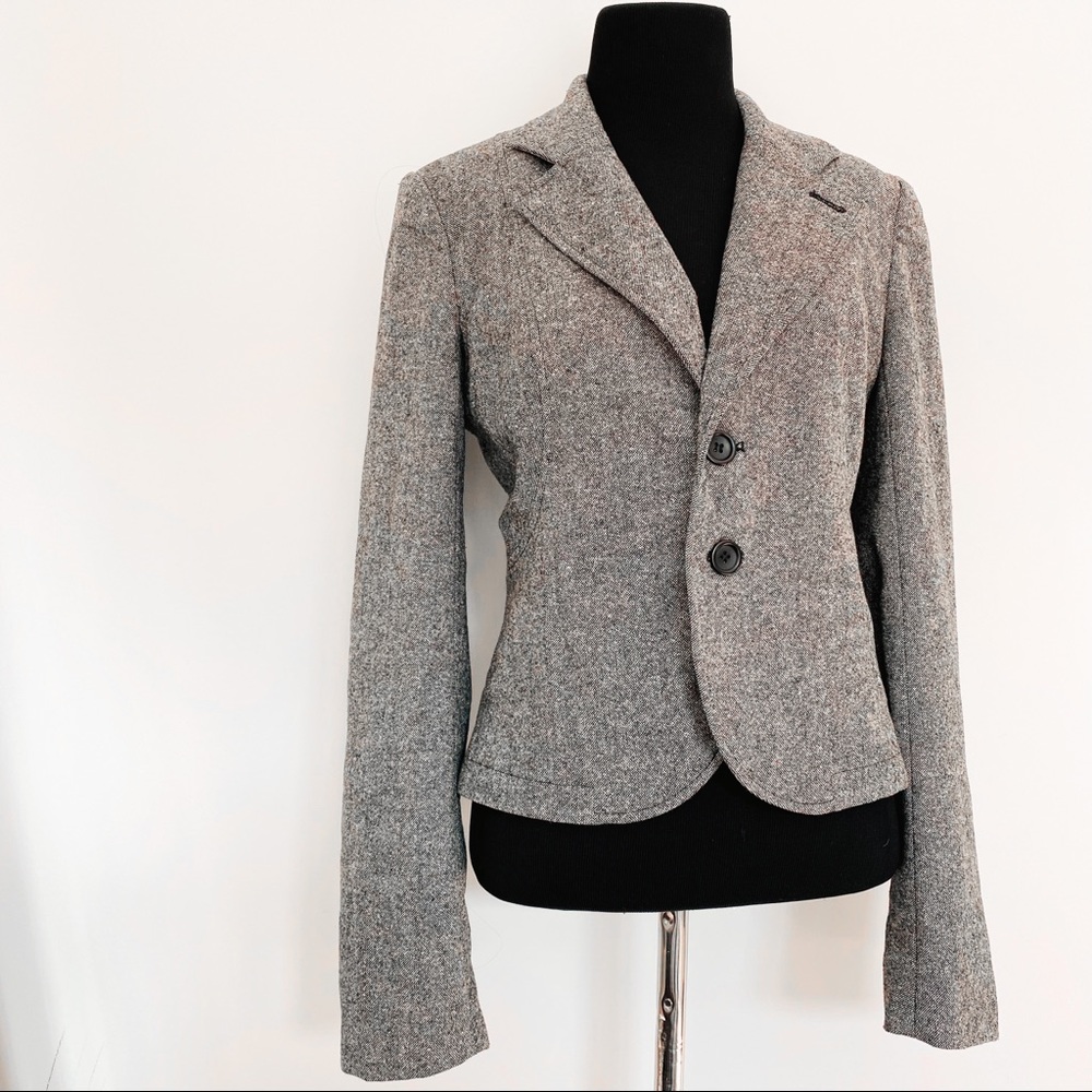 French Connection Wool Blend Blazer - Gem